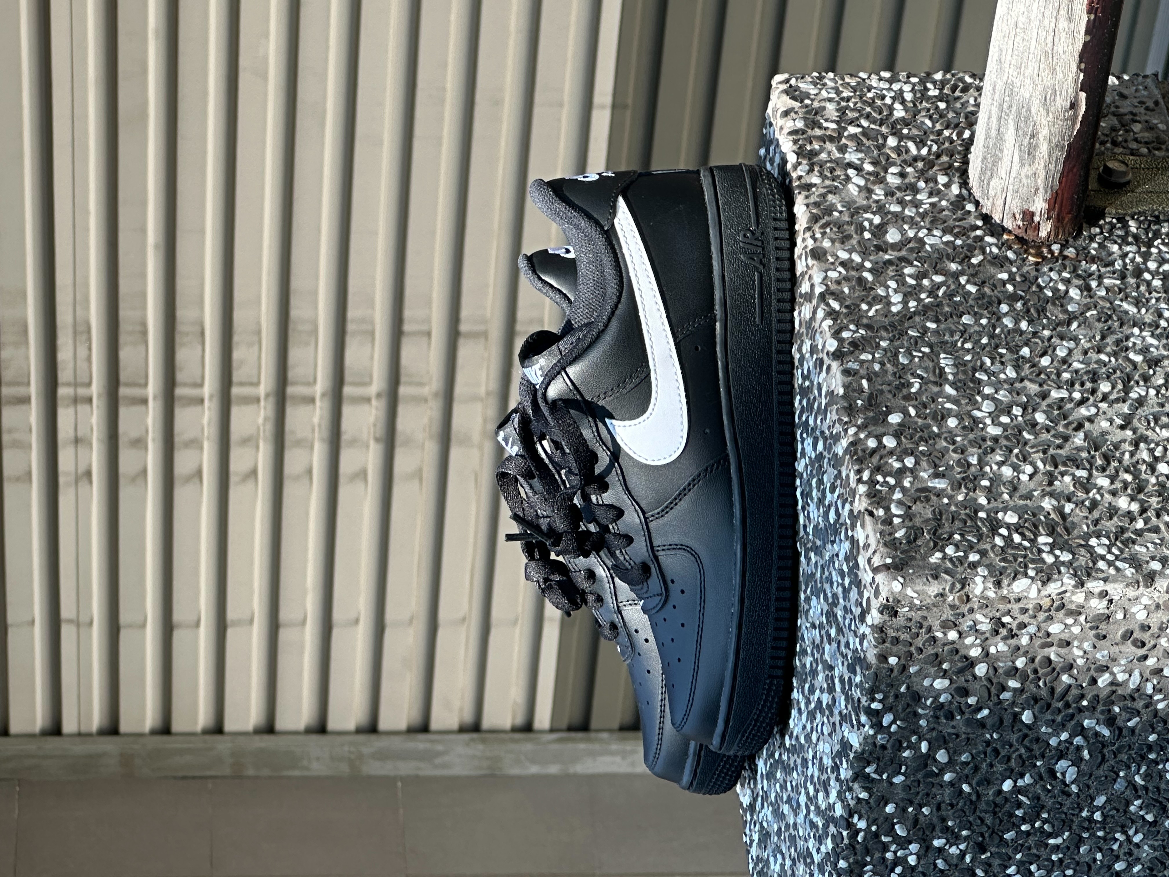 【現貨】Nike Air Force 1 全黑白勾小AMBUSH 黑武士｜FZ0627-010 從球鞋到穿搭，每一件單品都是精選 正品球鞋 ...