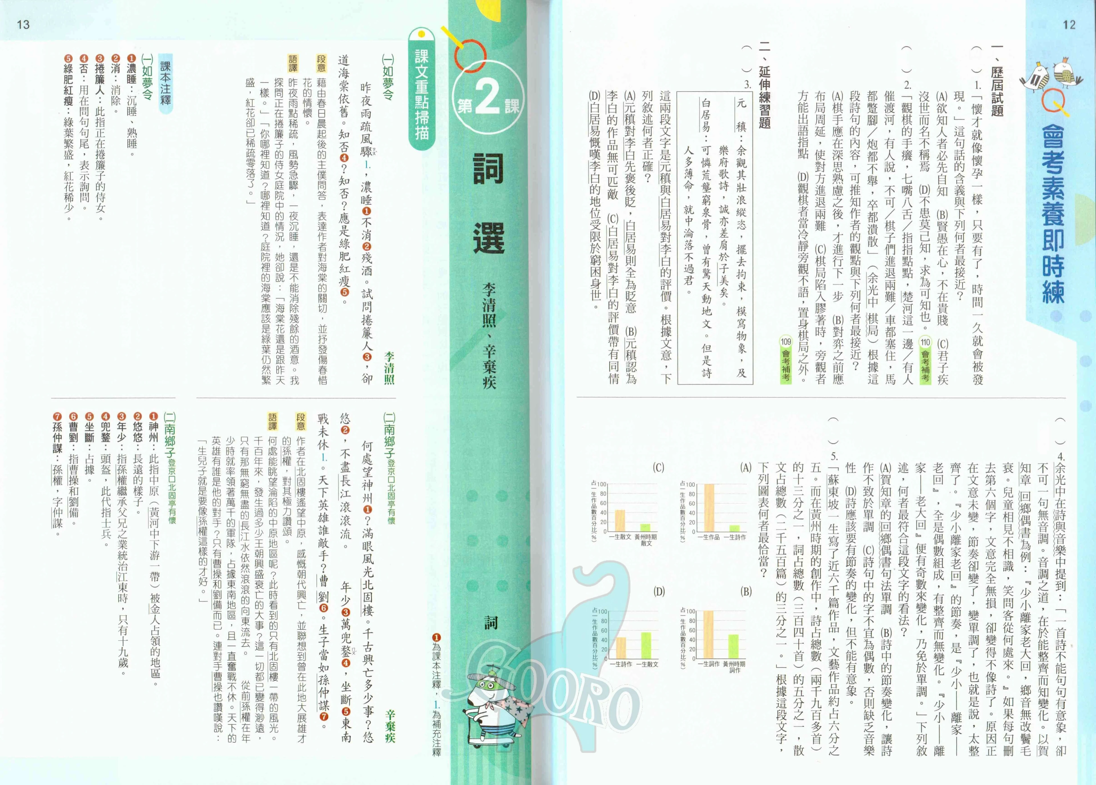 康軒新命題焦點、南一熊簡單｜國中薄本講義推薦｜基礎實力加強 ｜Gooro夠了參考書店