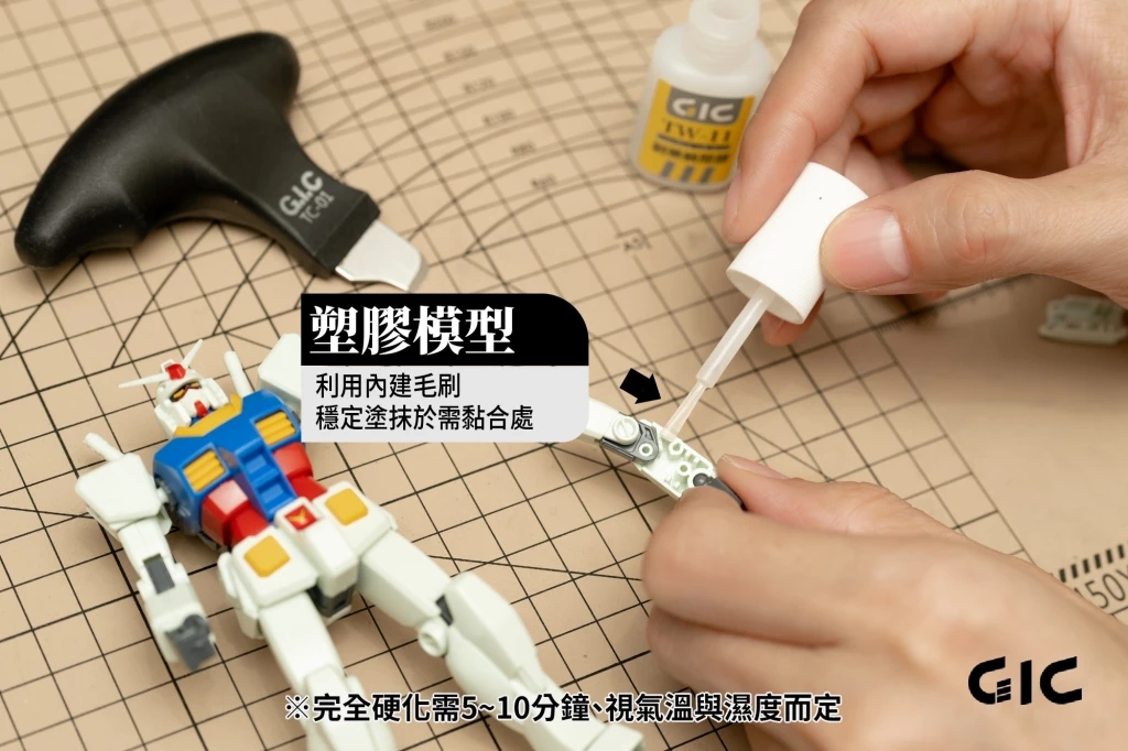 GIC TW-11 刷樂瞬間膠 ｜GiC 模型工具 Taiwan