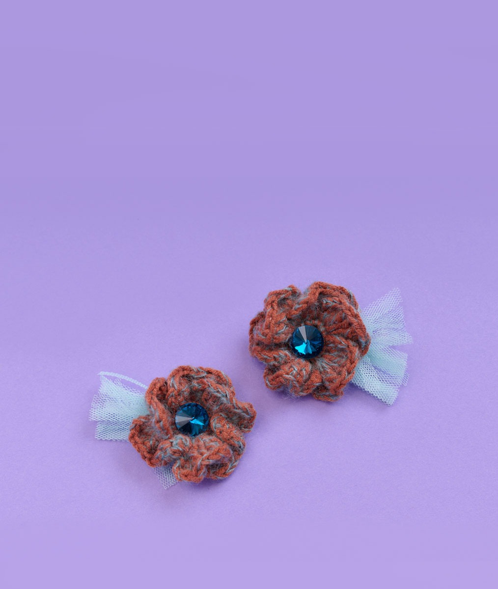 【COMOCOMO】Maple bow hair pin 楓木蝴蝶結髮夾 ｜FLUFFY BOSS 寵物精品
