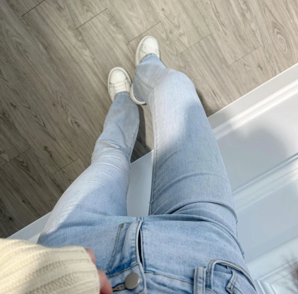 2種長度 淺藍牛仔喇叭褲 | Zerozero for BV Shop