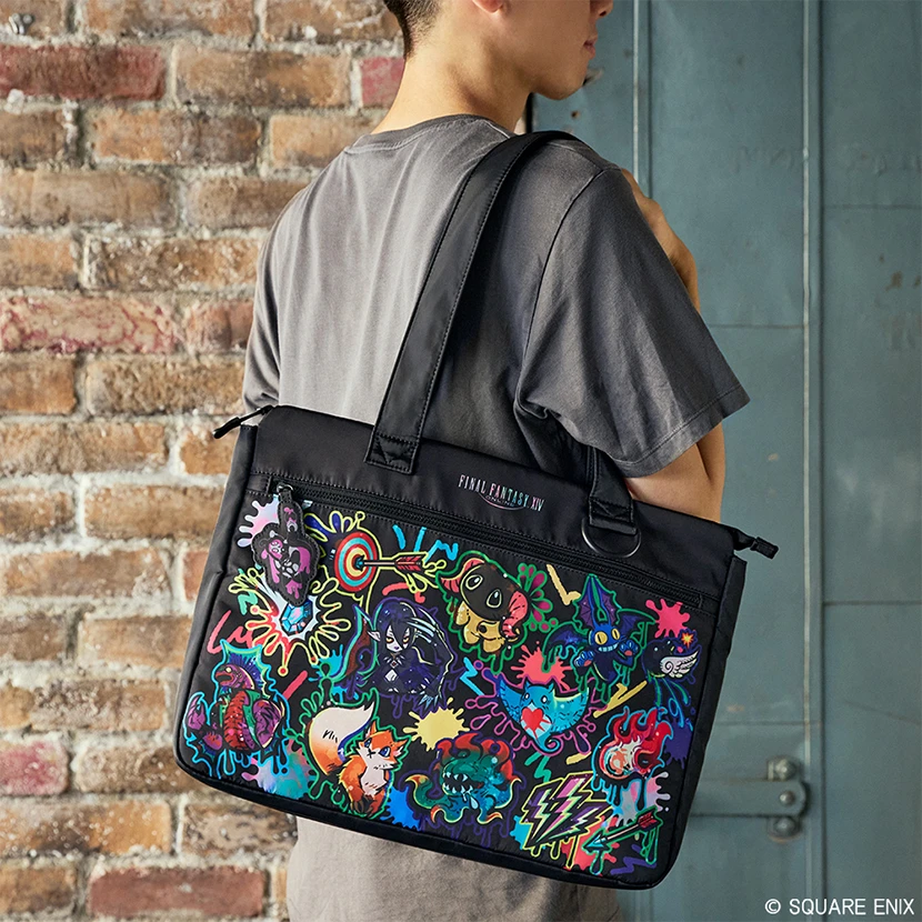 〈預約〉最終幻想14 「狂熱糖潮」 筆電包 手提包 公事包 阿卡狄亞 登天鬥技場 零式 シュガーライオット Sugar Riot FF14 ...