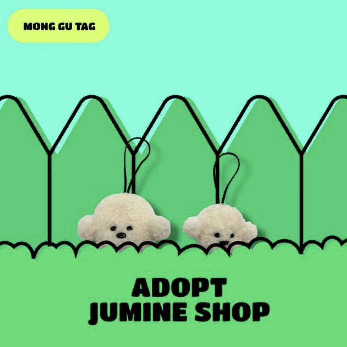 JUMINE 比熊吊飾 MONG-GU