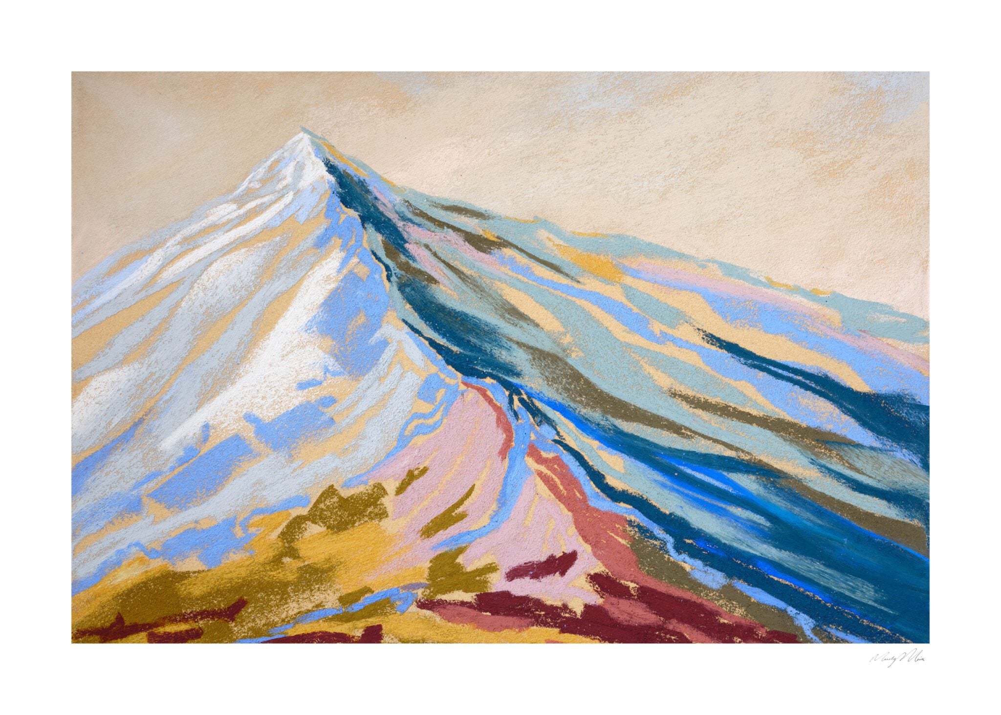 Velvet Peak III - The Poster Club 丹麥藝術海報 A new sense of life