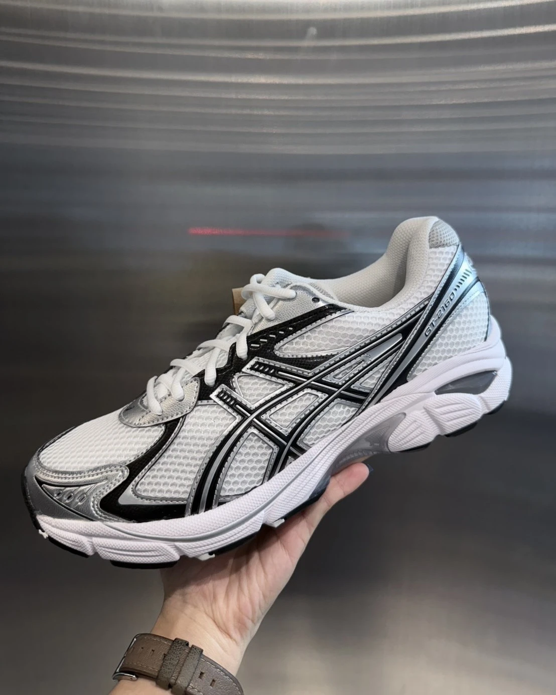 Asics GT-2160 "White Black Silver" 復古白銀(1203A796-100) 球鞋 國外代購 潮流 精品 全球代購