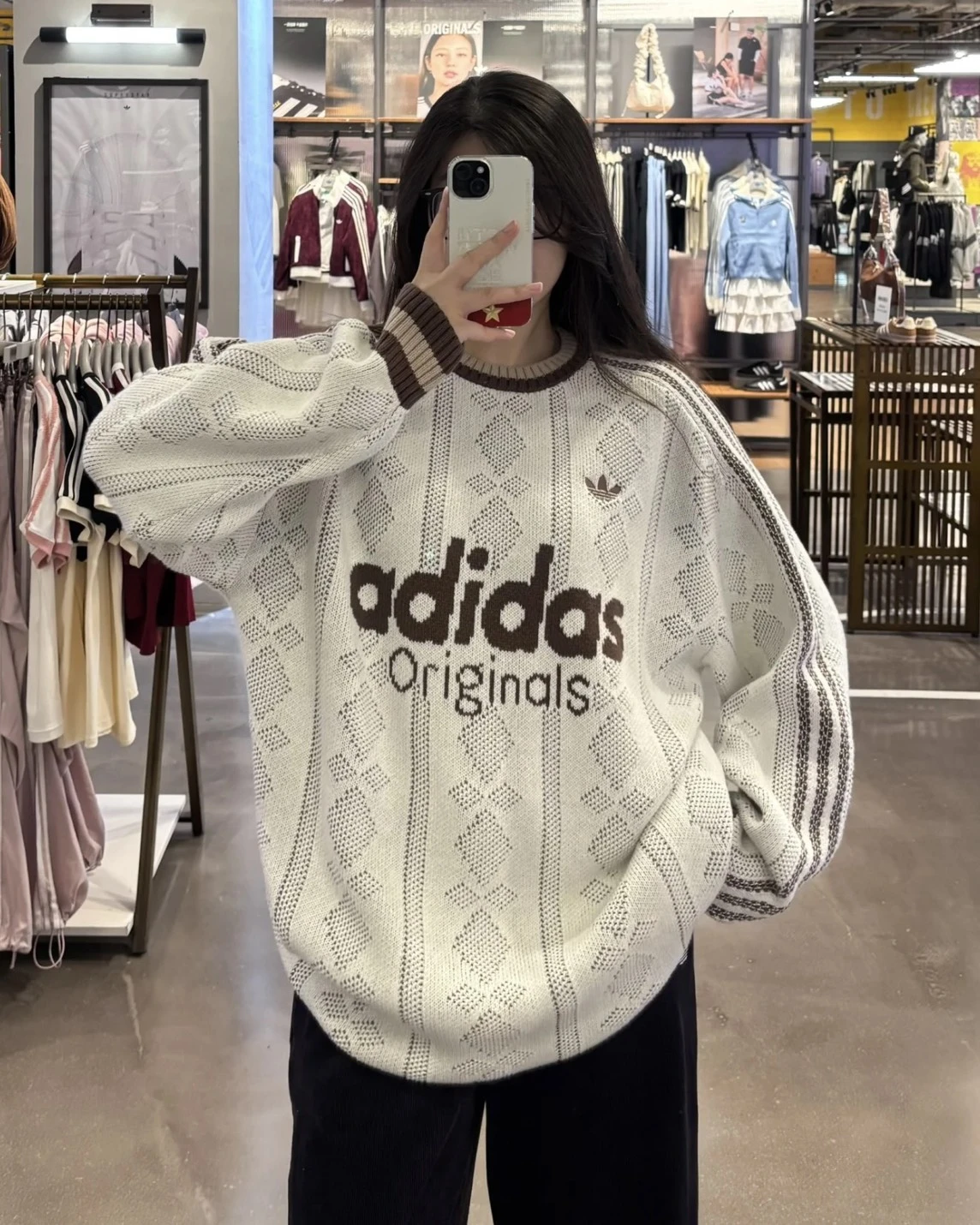 ADIDAS ORIGINALS U SWEATSHIRT 針織毛衣 三線 長袖 兩色可選(KS5956 KS5957) 球鞋 國外代購 潮流 ...