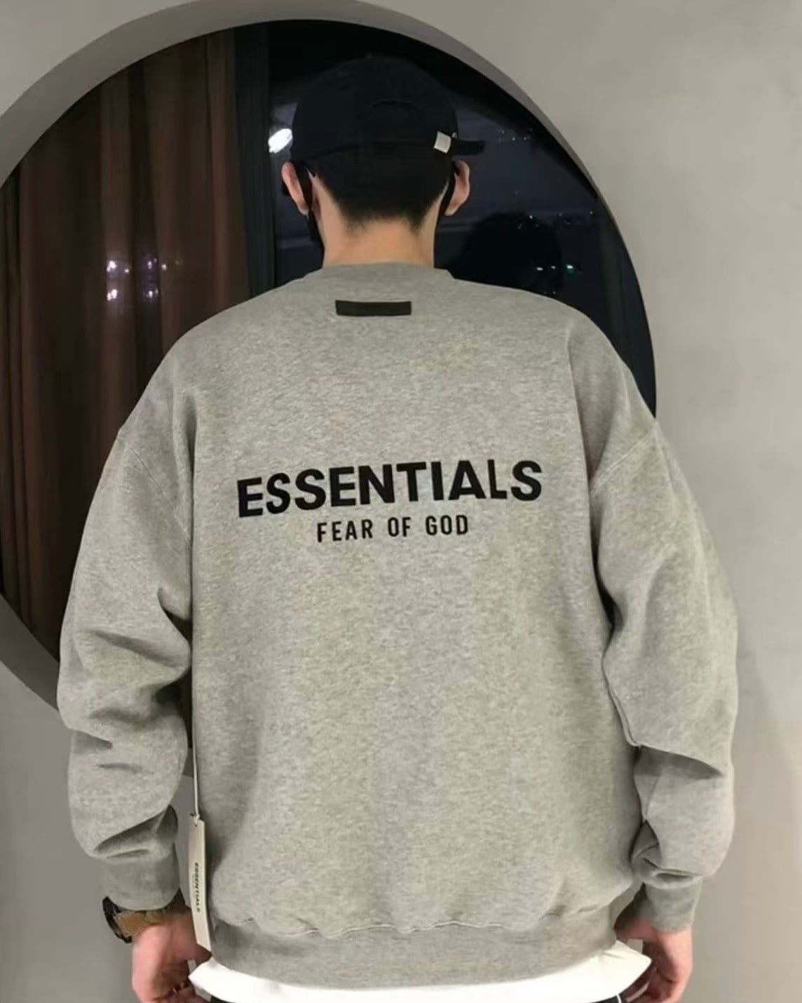 Essentials FW24 Holiday Core系列 圓領 加絨 長袖 大學T(三色可選) 球鞋 國外代購 潮流 精品 全球代購