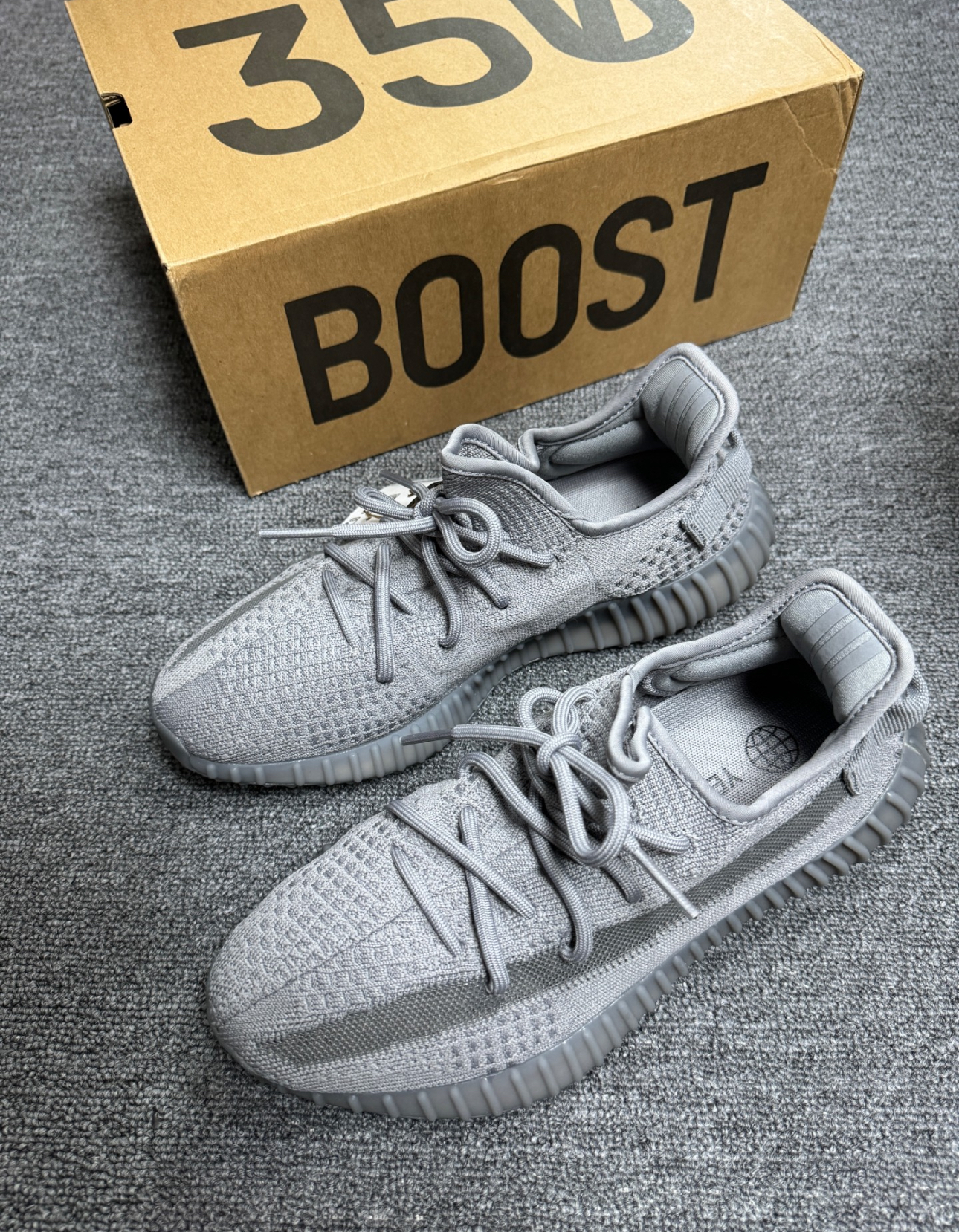 ADIDAS Originals Yeezy Slide Boost 350 V2 水泥灰 IF3219 | Junshoes