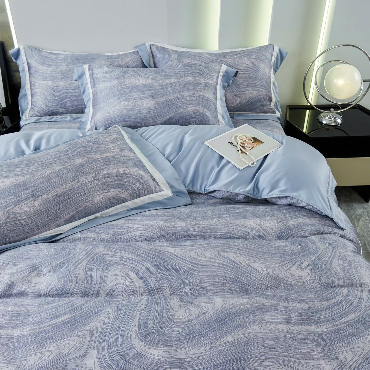 工藝款60S天絲床包四件組-秘境 | 妞妞寢具Niu bedding