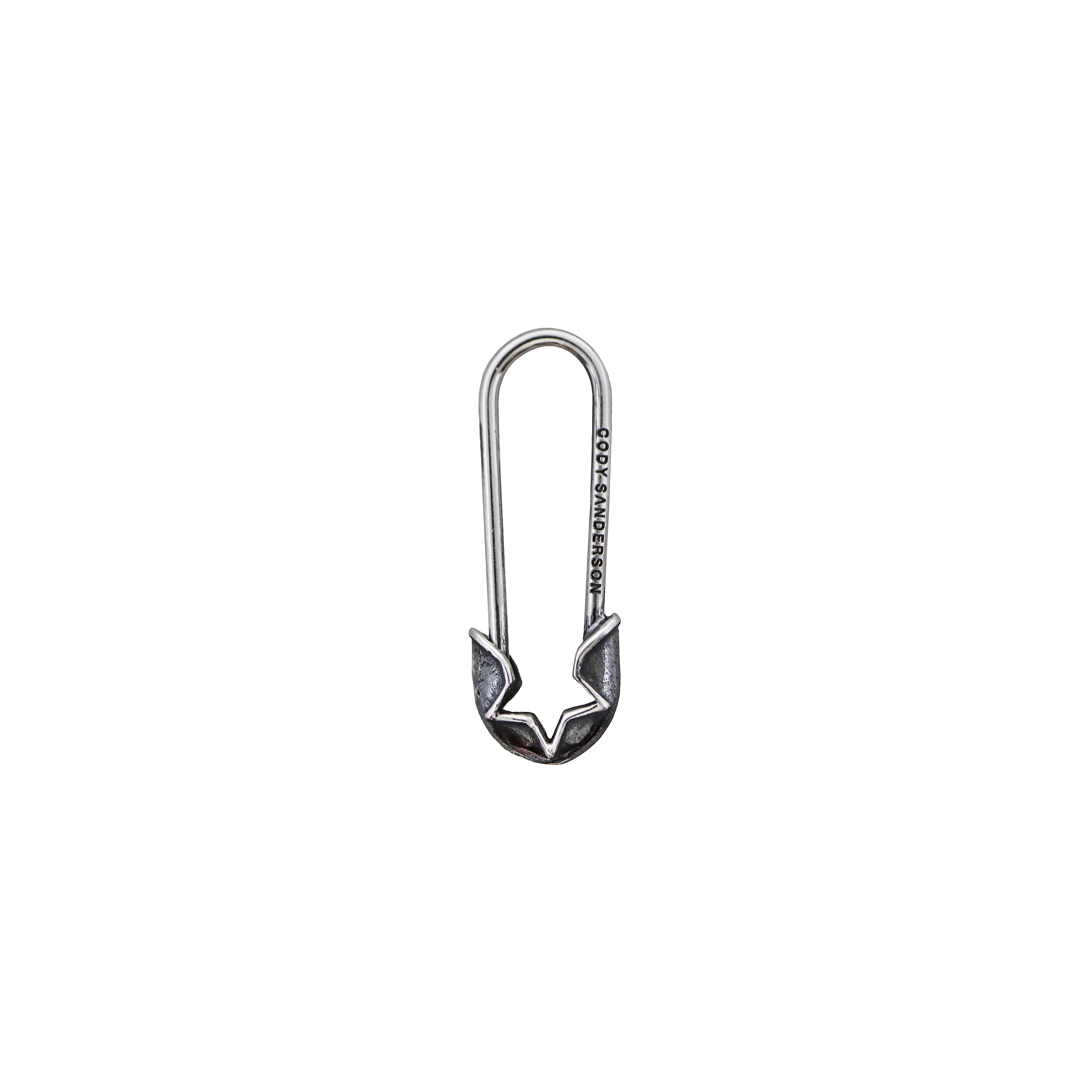 EXTRA TINY PIN-UP STAR SAFETY PIN EARRING - RIGHT CODY SANDERSON ...