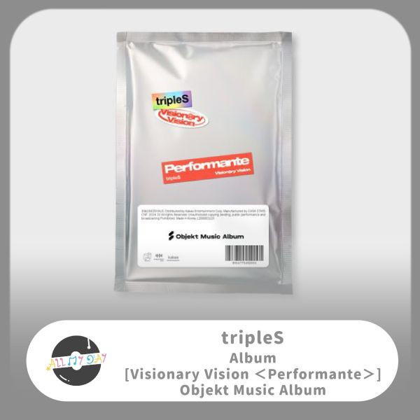 tripleS 正規一輯《Visionary Vision ＜Performante＞》(Objekt Music Album) | ALL ...
