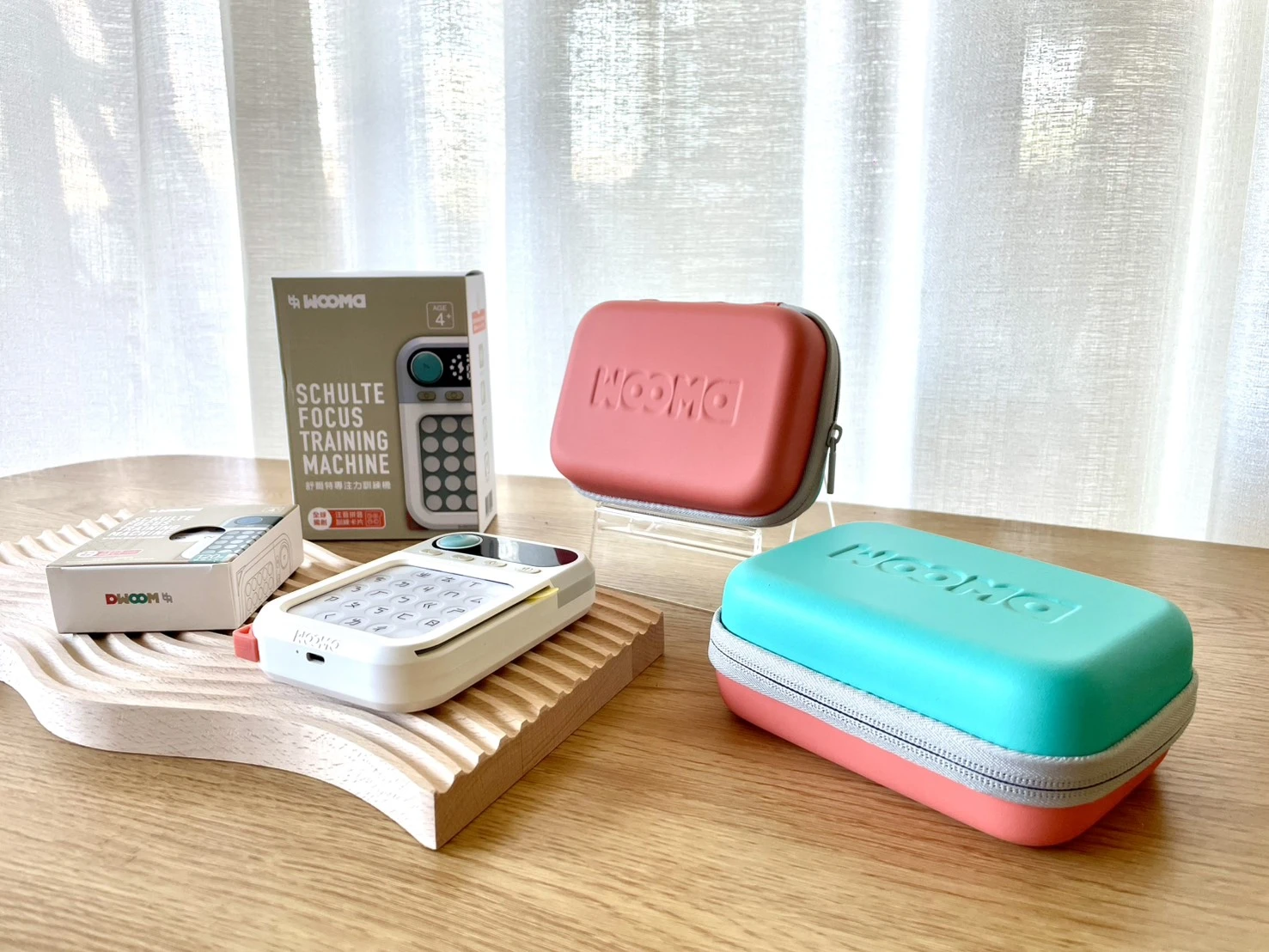 WOOMA舒爾特專注力訓練機 | 從陪伴中建立信心，從玩樂中建立能力